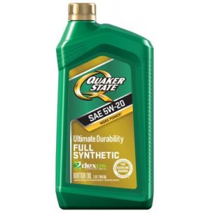 QUAKER STATE Ultimate Durability Full Synthetic 5W-20